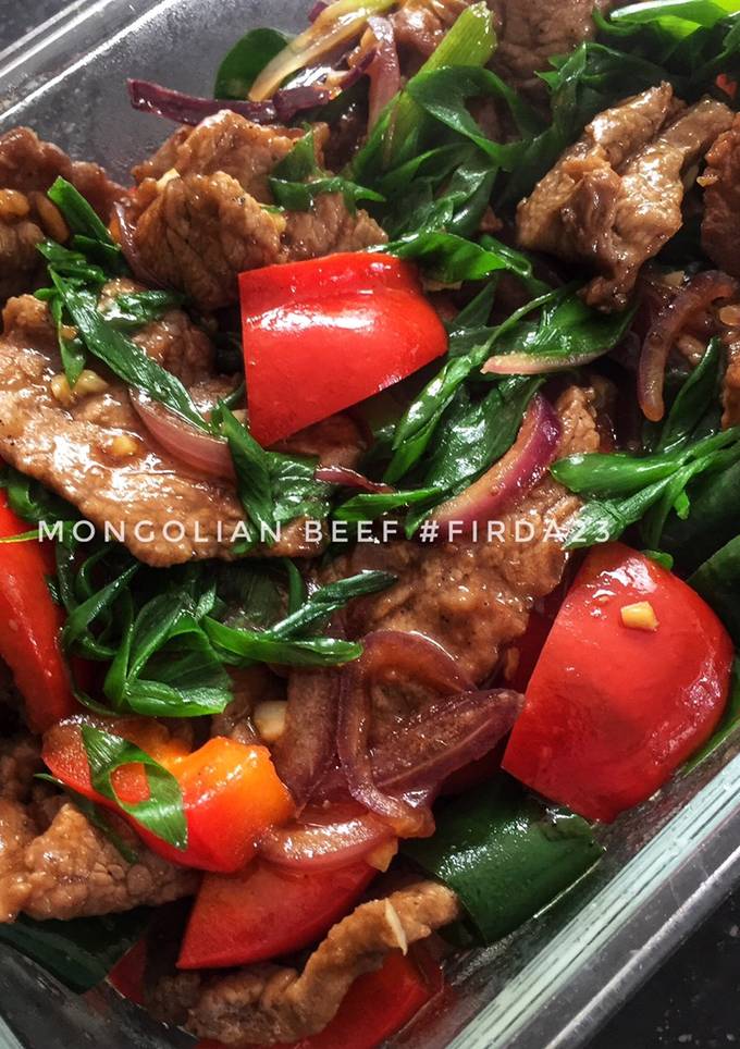Resep Mongolian Beef oleh Firda@home - Cookpad