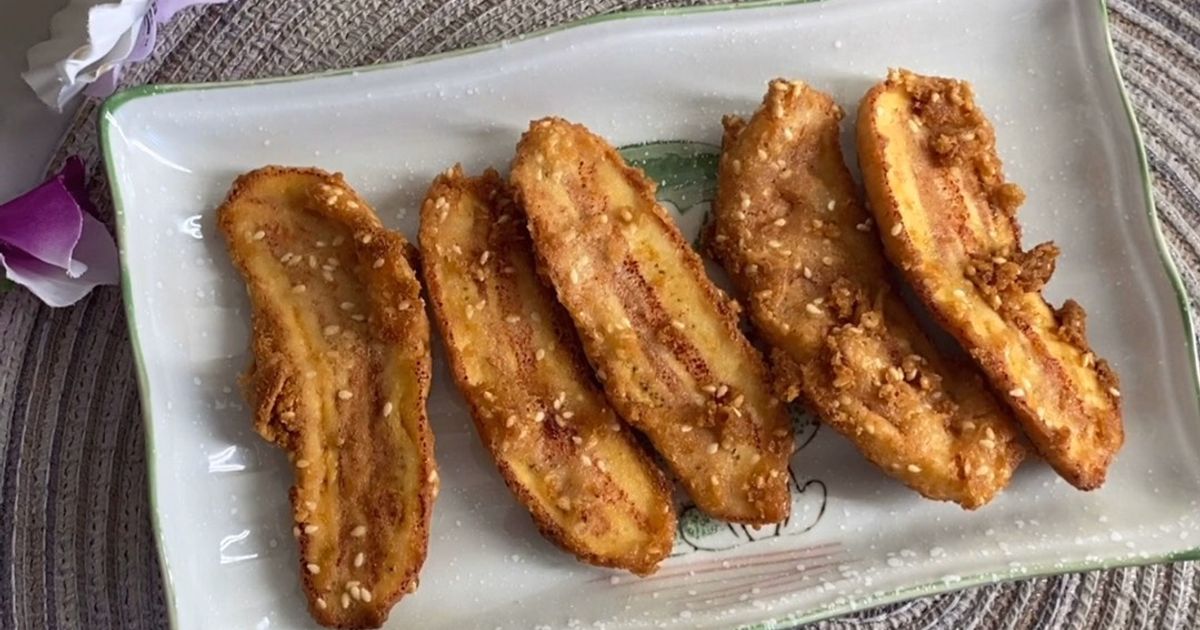 Thai Fried Bananas (Kluay Tod) Recipe By แม่บ้านต่างแดน Usa 🇺🇸