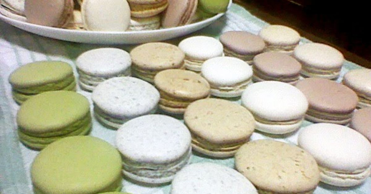 Powdered Sugar Free Flavored Macarons Recipe By Cookpad.Japan