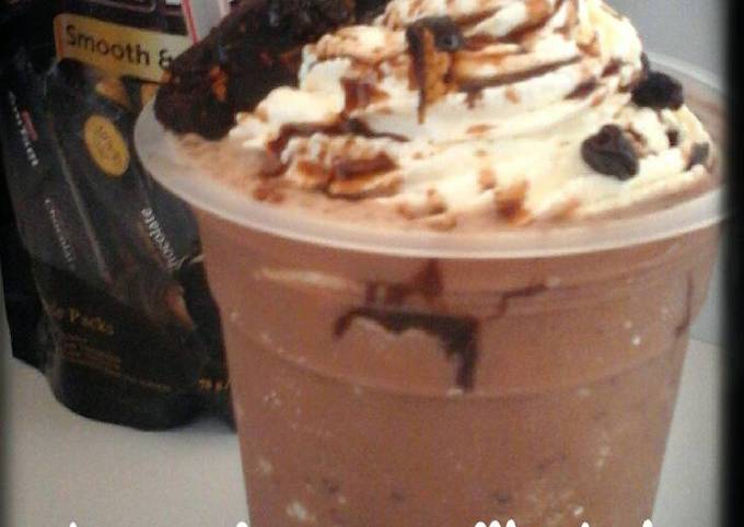 Resep Choco tim tam milk shake oleh Fei_Hung - Cookpad