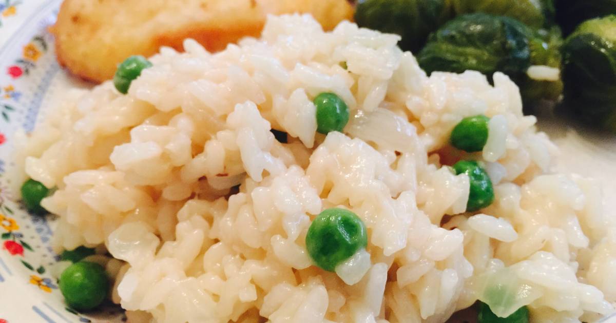 Creamy Risotto With Peas Recipe by Tallior - Cookpad