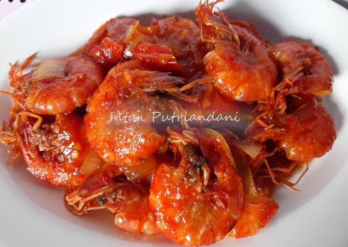 Resep Udang Saos Padang #14 oleh IntanPutriii - Cookpad