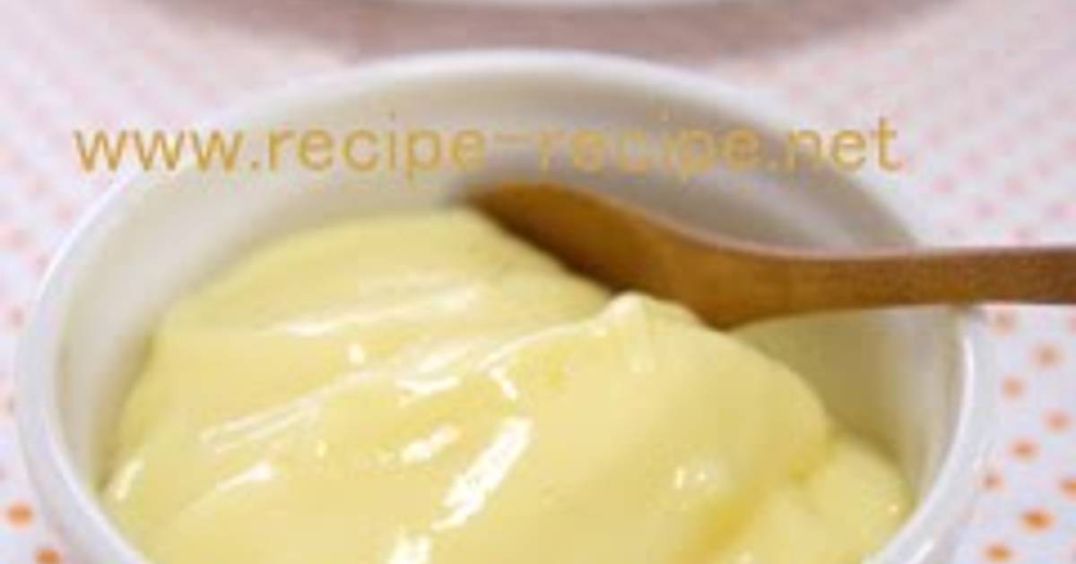 Perfect Easy Basic Custard Cream Recipe By Cookpadjapan Cookpad
