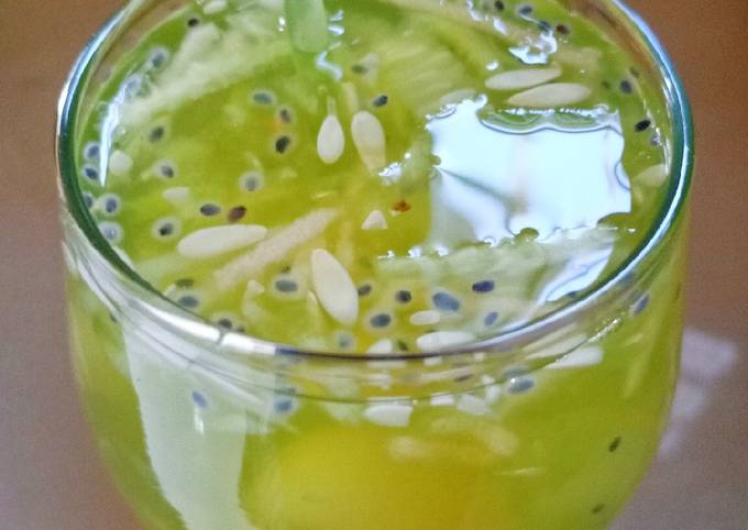 Resep Es MelTim (Melon Timun) oleh Putri Sihaloho - Cookpad