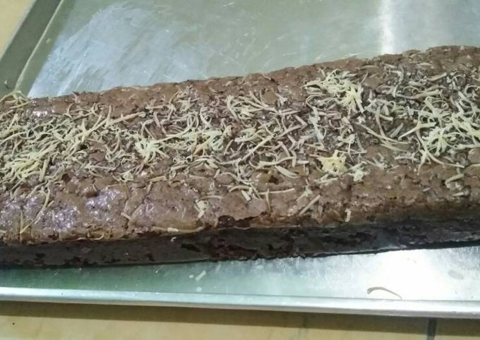 Resep Brownies panggang renyah di luar lembut di dalam oleh Serly ... Resep Brownies panggang renyah di luar lembut di dalam oleh Serly ...