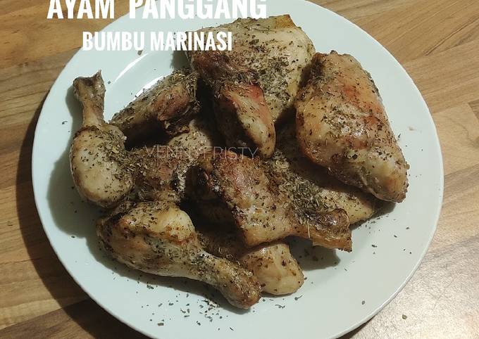 Resep Ayam Panggang Bumbu Marinasi Oleh Venny Fristy Cookpad