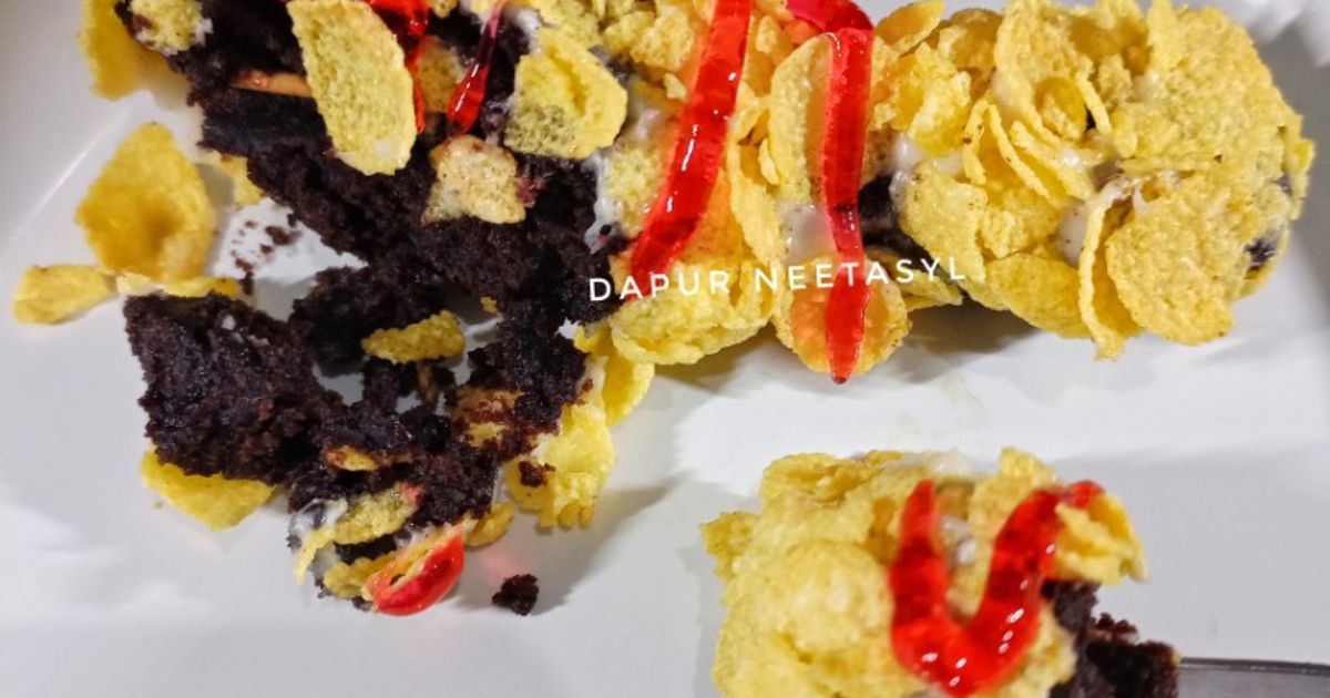 Resep cake corn flakes rumahan enak dan mudah - Cookpad