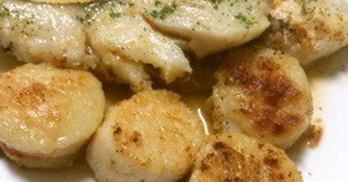 15 Minute White Fleshed Fish & Scallop Saute Recipe by cookpad.japan