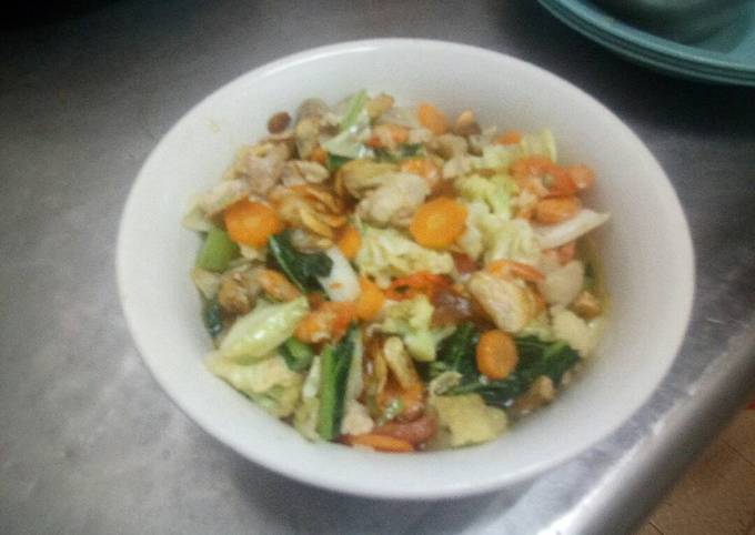 Resep Cap cay goreng oleh Bibil Kitchen - Cookpad