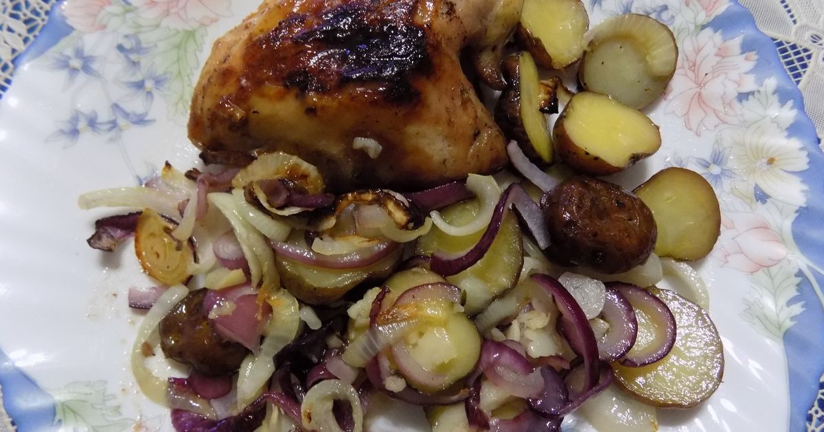 Papines Encebollados Y Pollo Receta de La profe Luisa- Cookpad