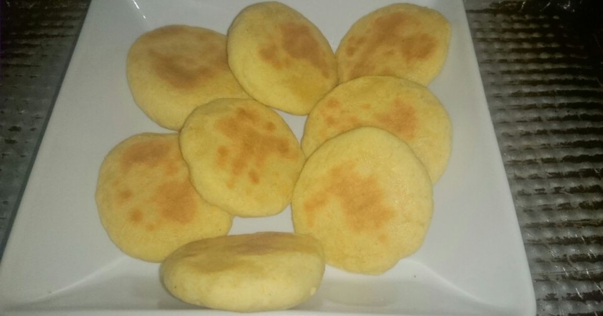 Arepas de maizena precocidas - 18 recetas caseras- Cookpad