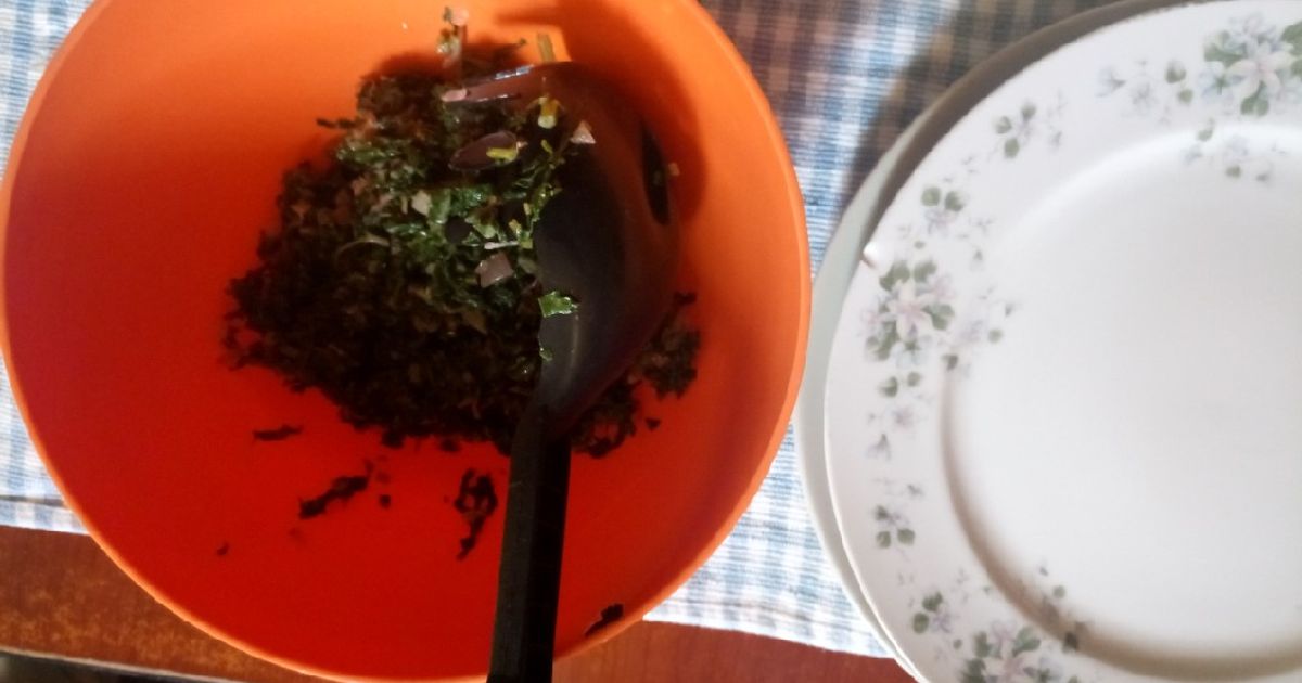 Kanzira And Spinach Recipe by Myriam Lorrain - Cookpad