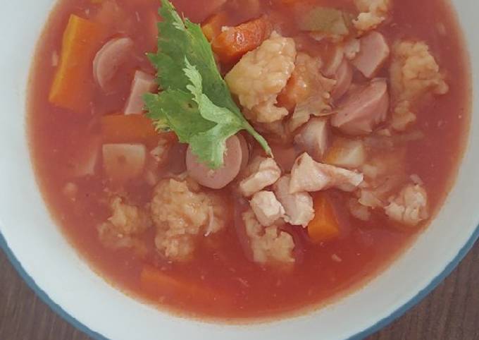 Resep Sup Merah Sehat oleh Dessy Natalia - Cookpad