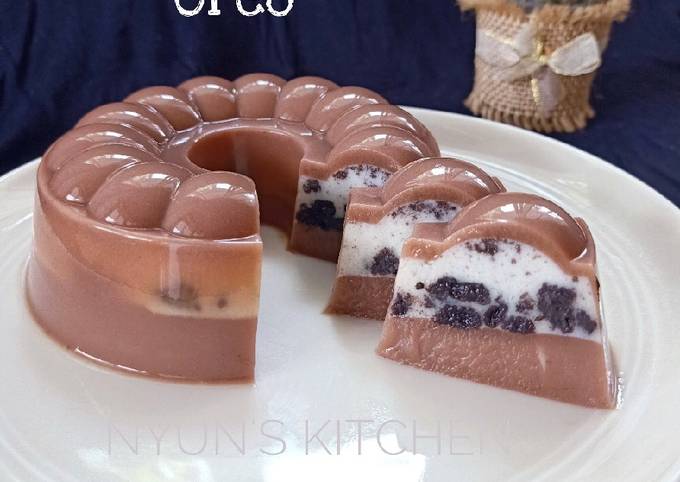 Resep 182. Pudding Milo Oreo oleh Choirun Nisa - Cookpad
