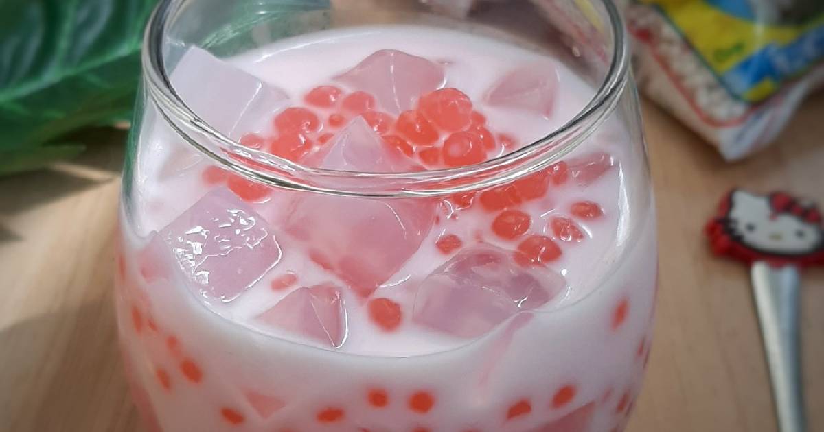 Resep Es Sagu Mutiara Nata De Coco oleh Nur Ikasari - Cookpad