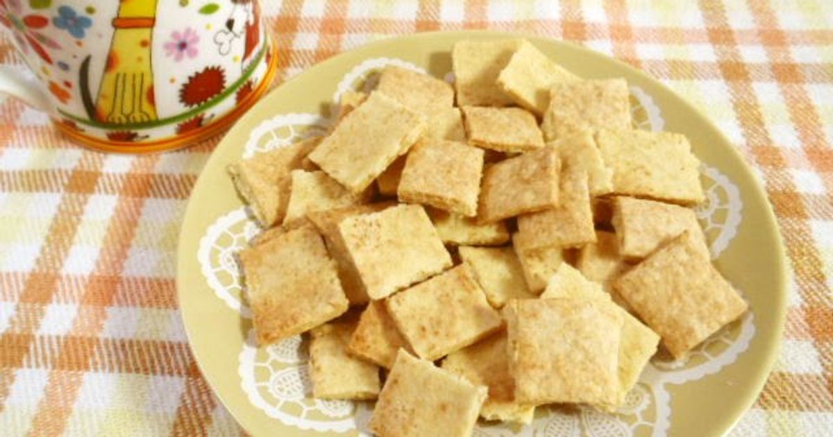 Okara Cookies Made With Pancake Mix Recipe By Cookpad.Japan