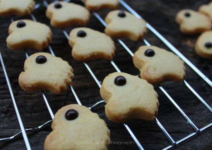Resep Milk butter cookies 3 bahan oleh Kheyla's Kitchen - Cookpad