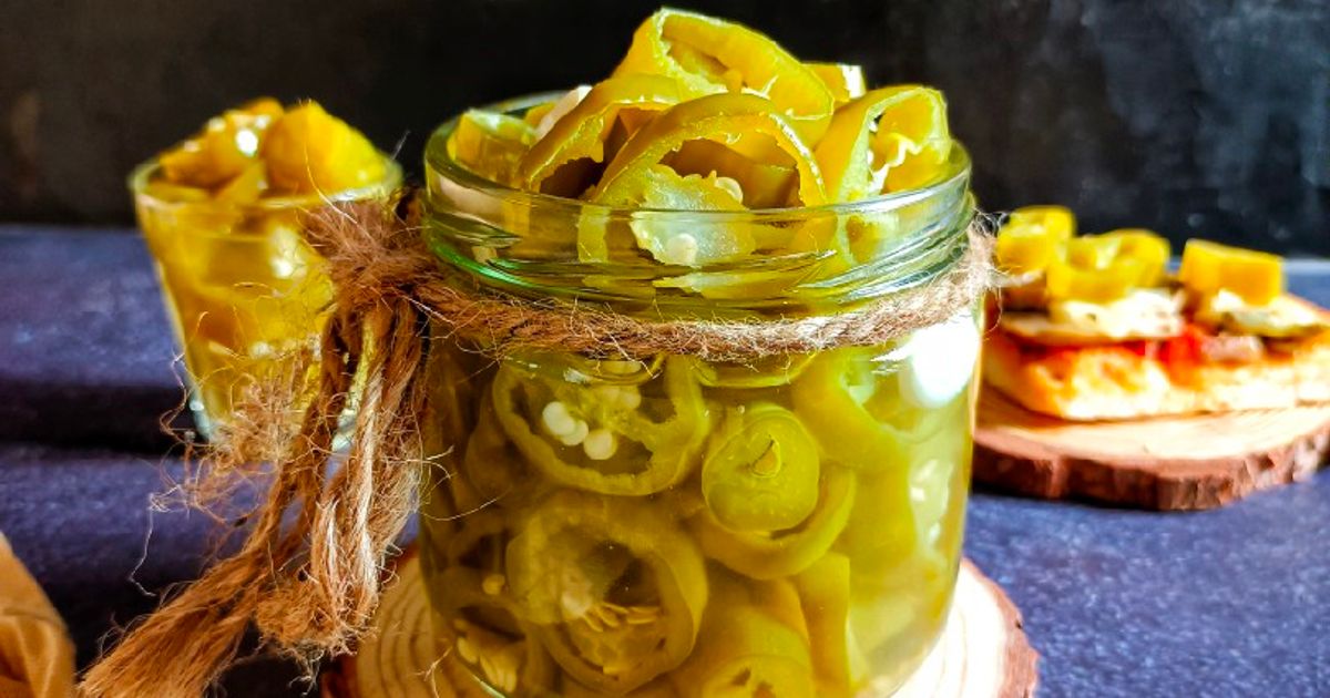 Homemade Pickled Chillies Recipe by spicequeen - Cookpad