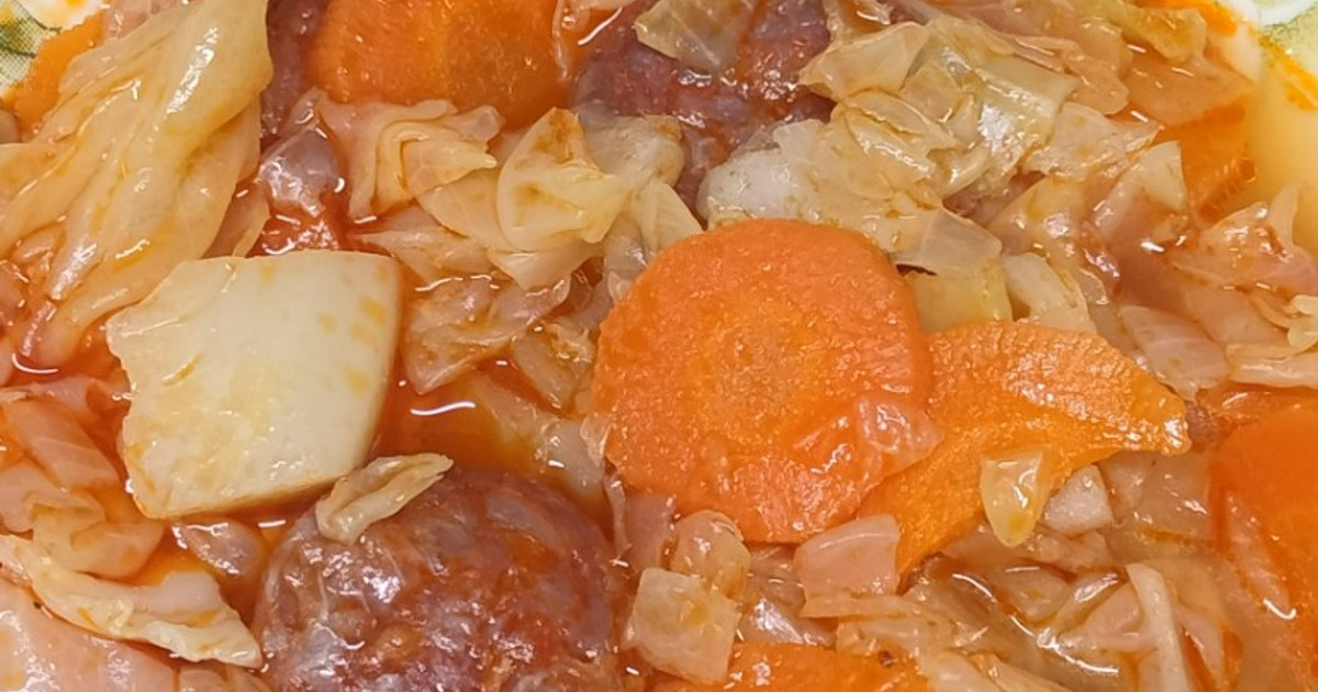 Repollo Cocido Con Patatas Y Chorizo Receta de El erizo nutritivo 🦔 ...