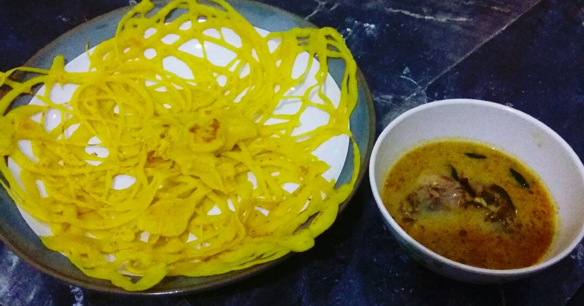 Resep Roti Jala Dengan Kare oleh nisyayuna - Cookpad