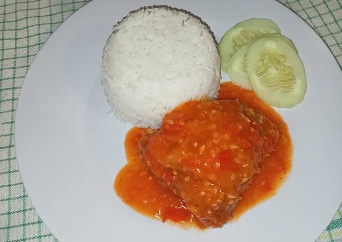 Resep Hot chicken lava oleh rahma - Cookpad