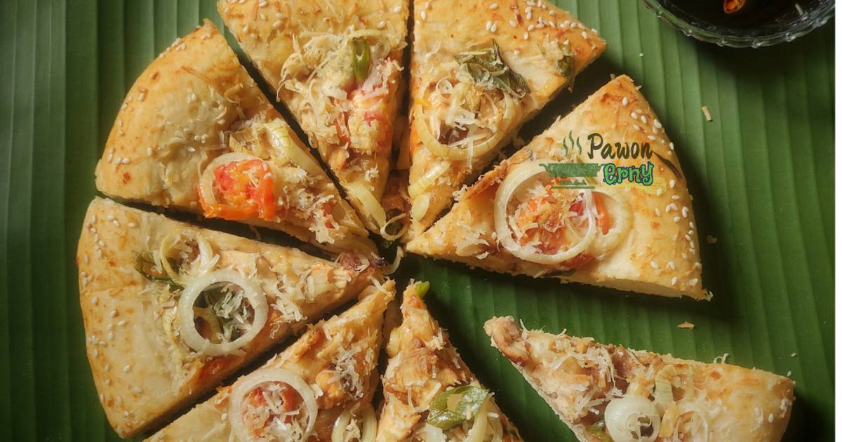 Resep 🍕Pizza Ayam Bakar🍗 oleh Erny Sulistyowati (Pawon Erny) - Cookpad