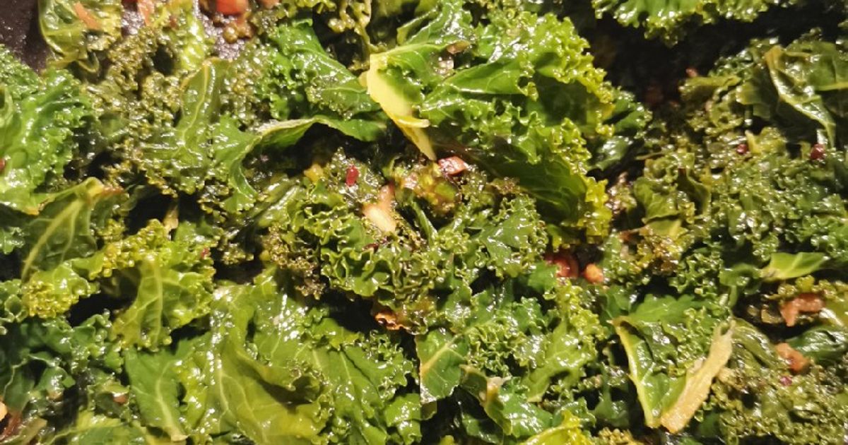 Alio Olio Kale Recipe by Anne - Cookpad