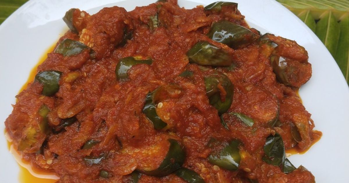 Resep Sambel Terong Udang Reborn oleh Dhelly - Cookpad