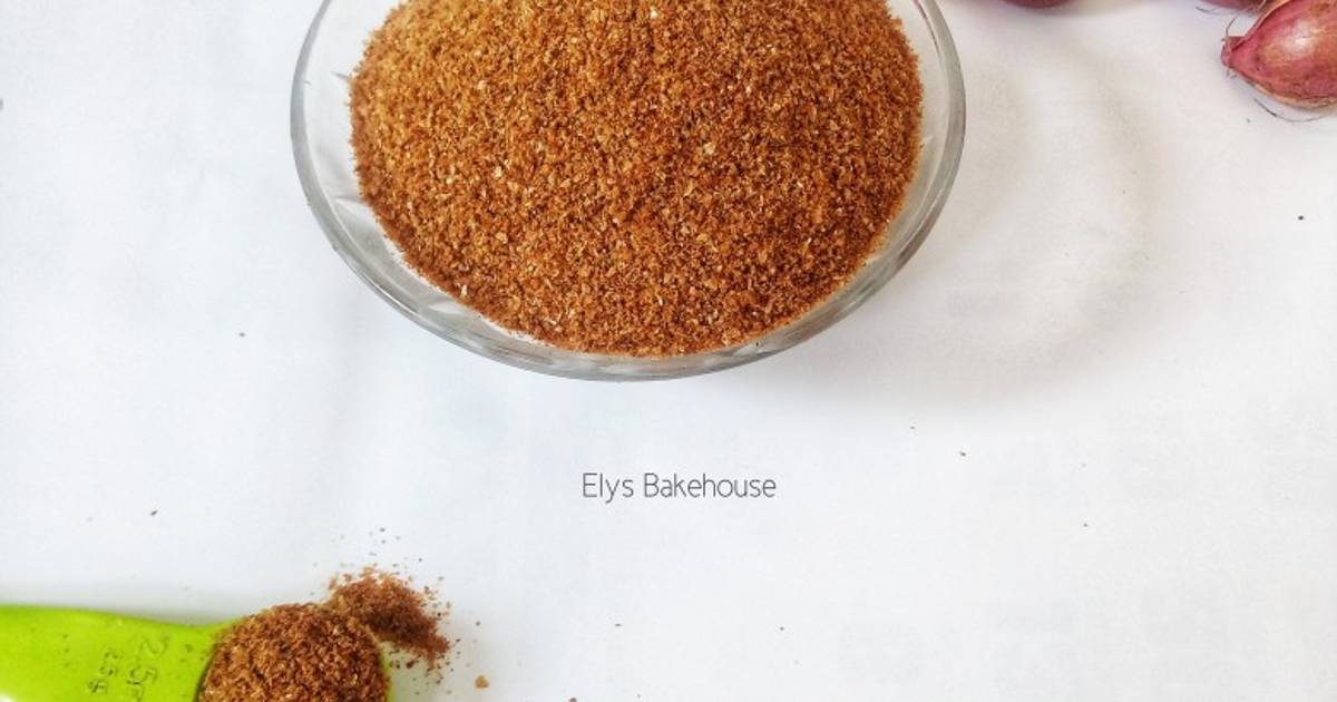 Resep Kaldu Udang Bubuk Homemade / kaldu kepala kulit udang oleh Elys ...