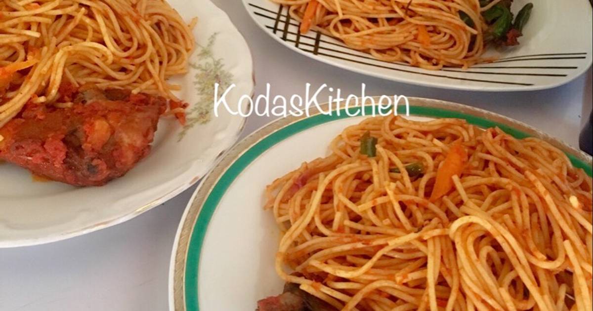 Vegetable Pasta Recipe by unachukwu koda - Cookpad