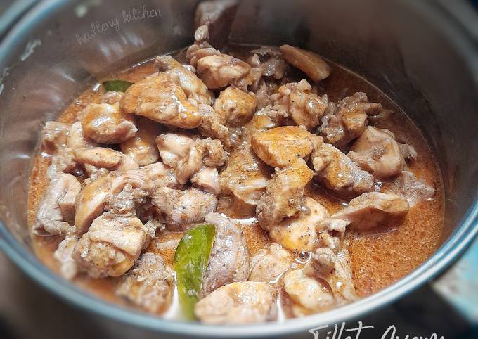 Resep Fillet Ayam Bumbu Rendang Frozen Food Oleh Hadleny Kitchen