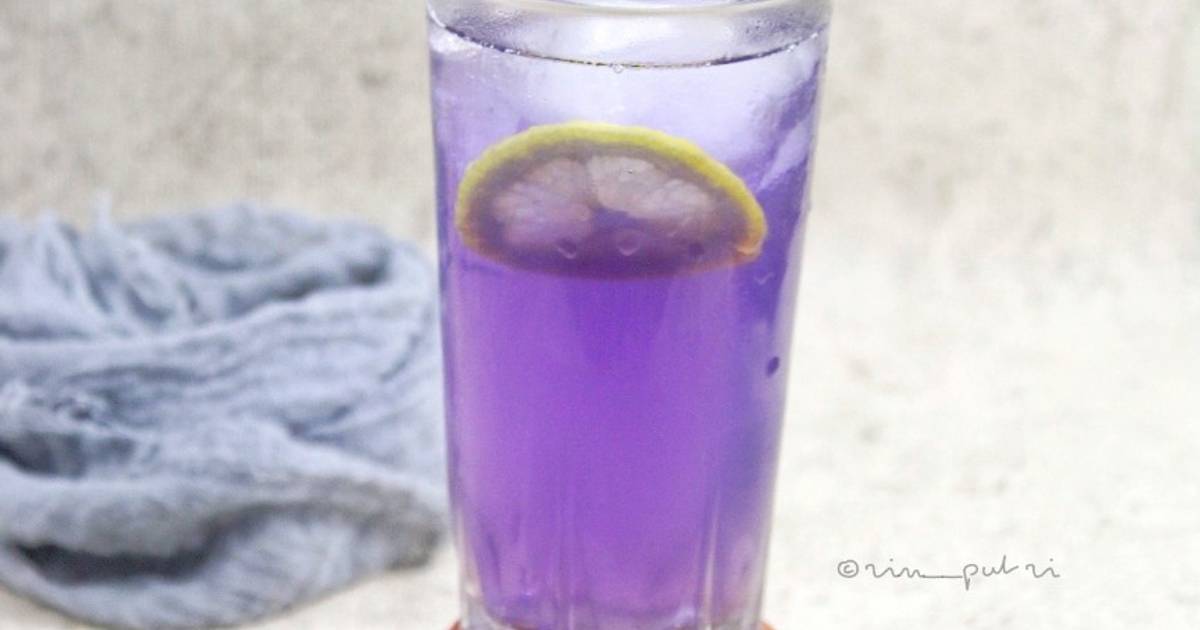 Resep Teh Bunga Telang Lemon oleh Arina Putri - Cookpad