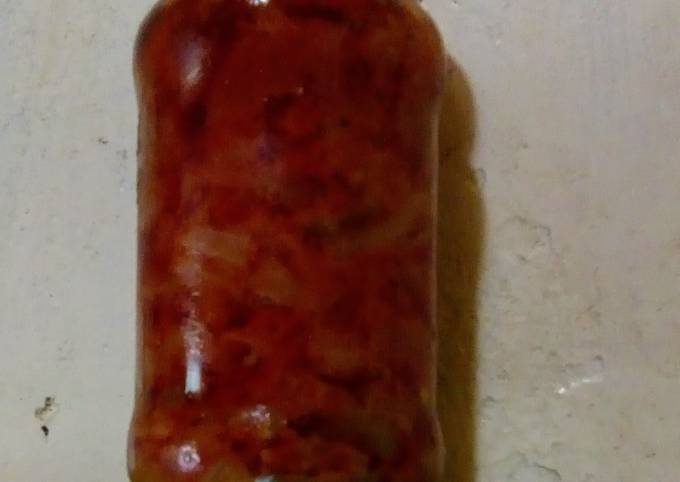 Salsa portuguesa Receta de Nelba Saracho- Cookpad