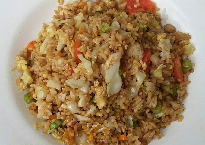 Resep Nasgor Sayuran oleh Krisena DN. - Cookpad
