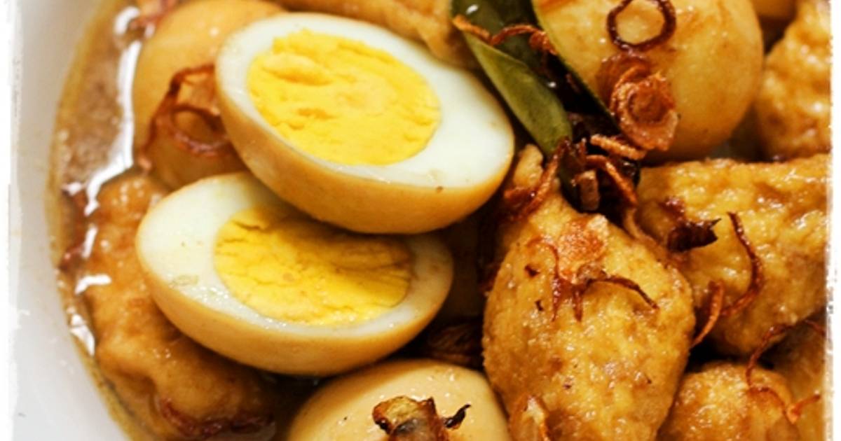 Resep semur tahu praktis & lezat untuk menu keluarga