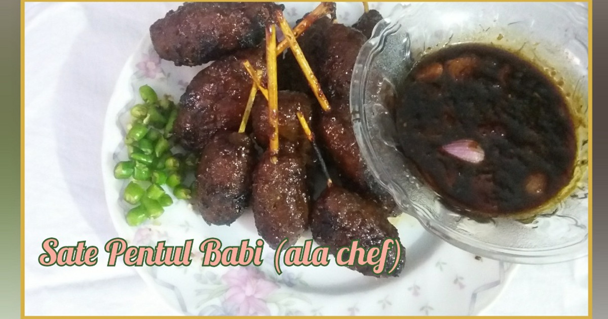 Resep Sate Pentul Babi (Ala Chef) oleh Ala Chef - Cookpad