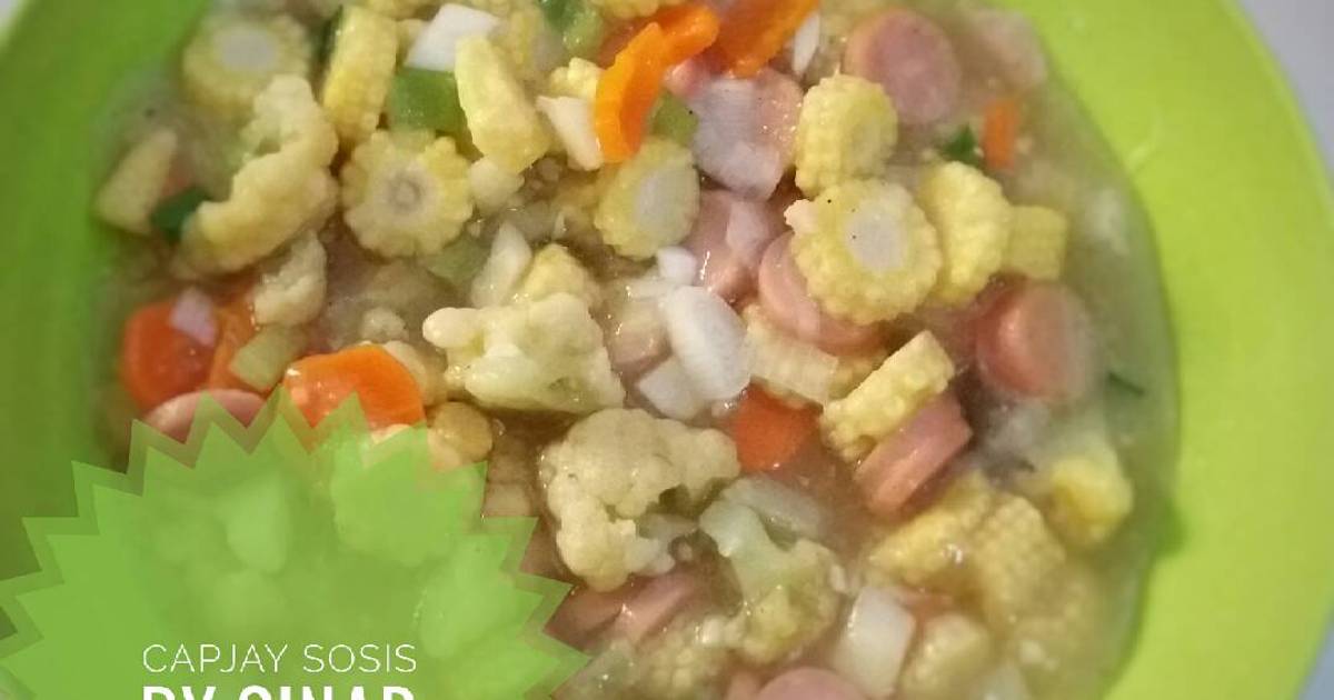 812 resep capcay sosis jagung muda enak dan mudah - Cookpad