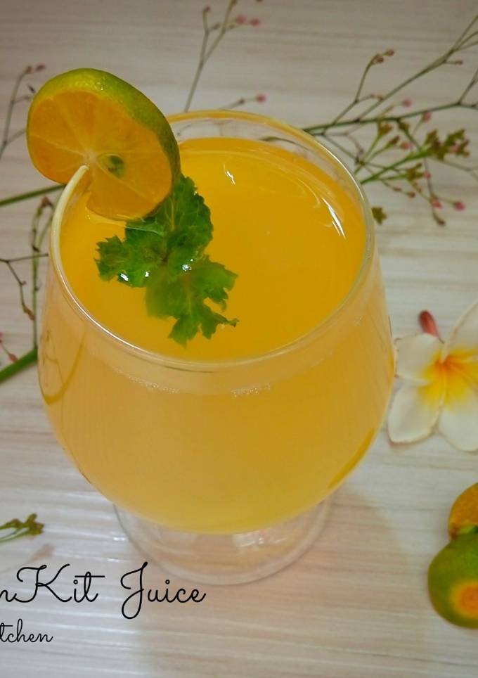 Resep Es jeruk peras(Kimkit juice) oleh afa kitchen - Cookpad