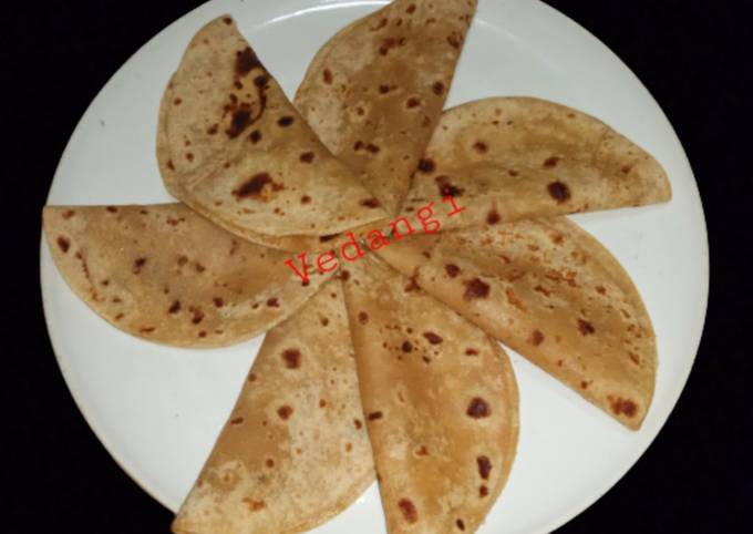 Wheat Flour Chapati Recipe by Vedangi Kokate - Cookpad
