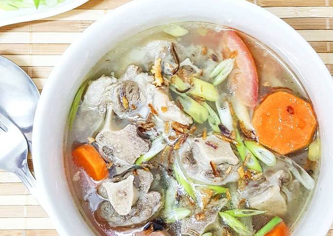 Resep Sop buntut full rempah oleh Aulia Ardiyanti - Cookpad