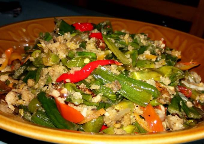 Resep Tumis oncom kembang gendot(centongan) oleh Dapur Sederhana - Cookpad