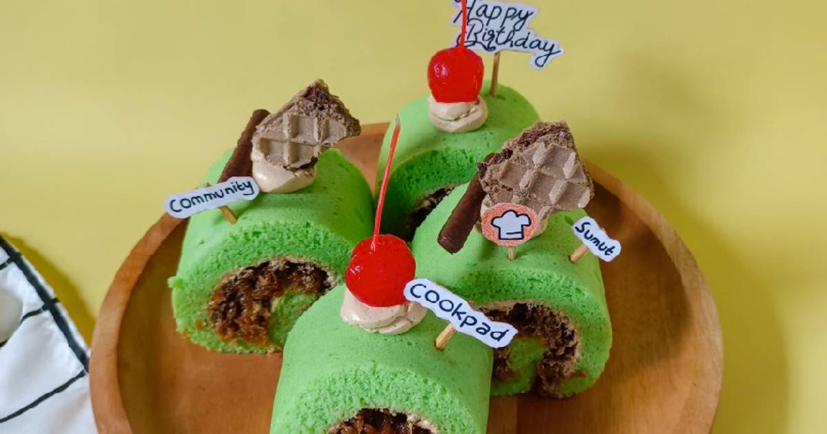 Resep Bolu Gulung Pandan oleh Chendera Ria Lim - Cookpad Resep Bolu Gulung Pandan oleh Chendera Ria Lim - Cookpad