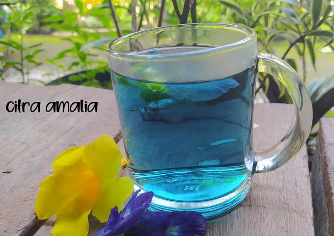 Resep Teh bunga telang oleh Citra Amalia - Cookpad