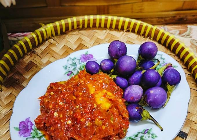 Resipi 17:10:24 - Sambal Kuini Berulam Terung Mini oleh Hani Shaimi ...