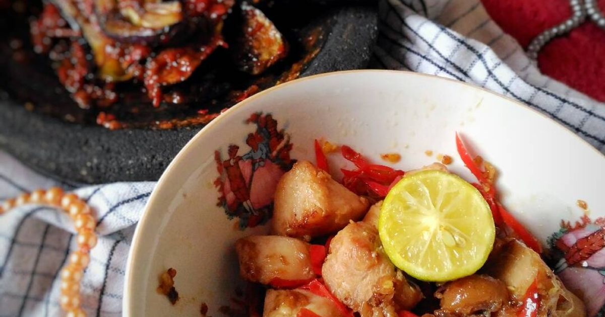 Resep Ayam Bali Aa Burjo A.K.A Ayam Cabe Bawang oleh Galuh Nalara'ies D ...