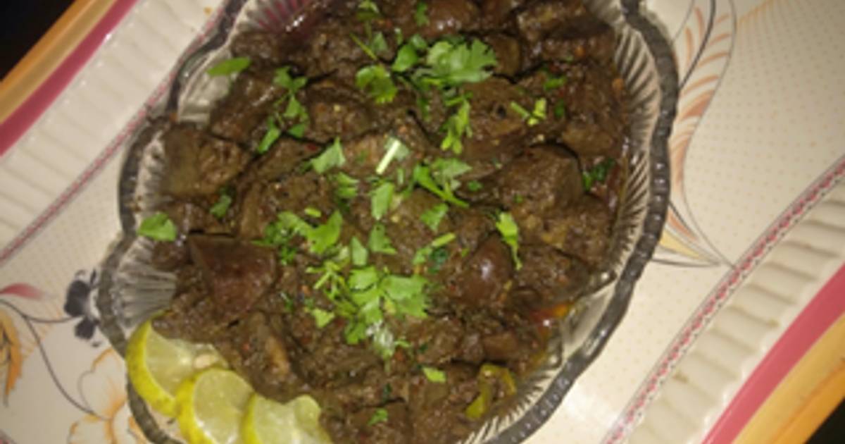 Fry Gurda kaleji Recipe by Samiya Shaikh - Cookpad