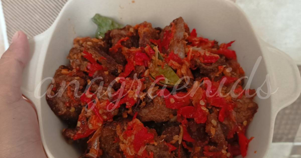 17 resep dendeng sambal merah enak dan mudah - Cookpad