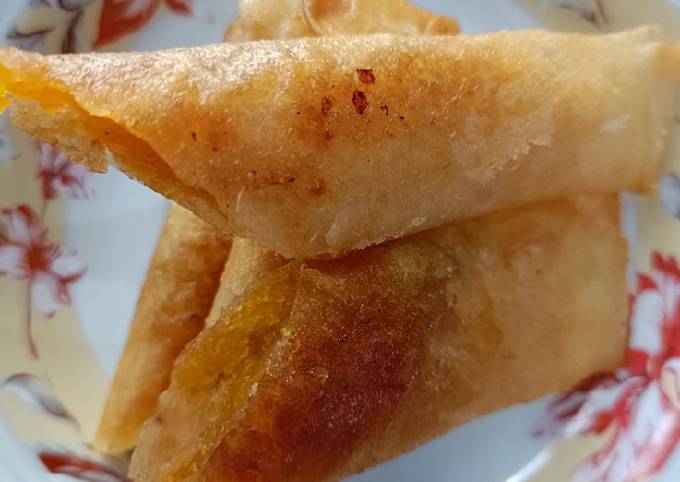 Resep 105. Lumpia Labu Kuning oleh Nur'aini Fatmawati - Cookpad