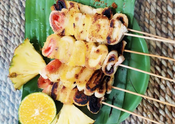 Resep Sate Roti 5 Rasa oleh lina darmawan - Cookpad