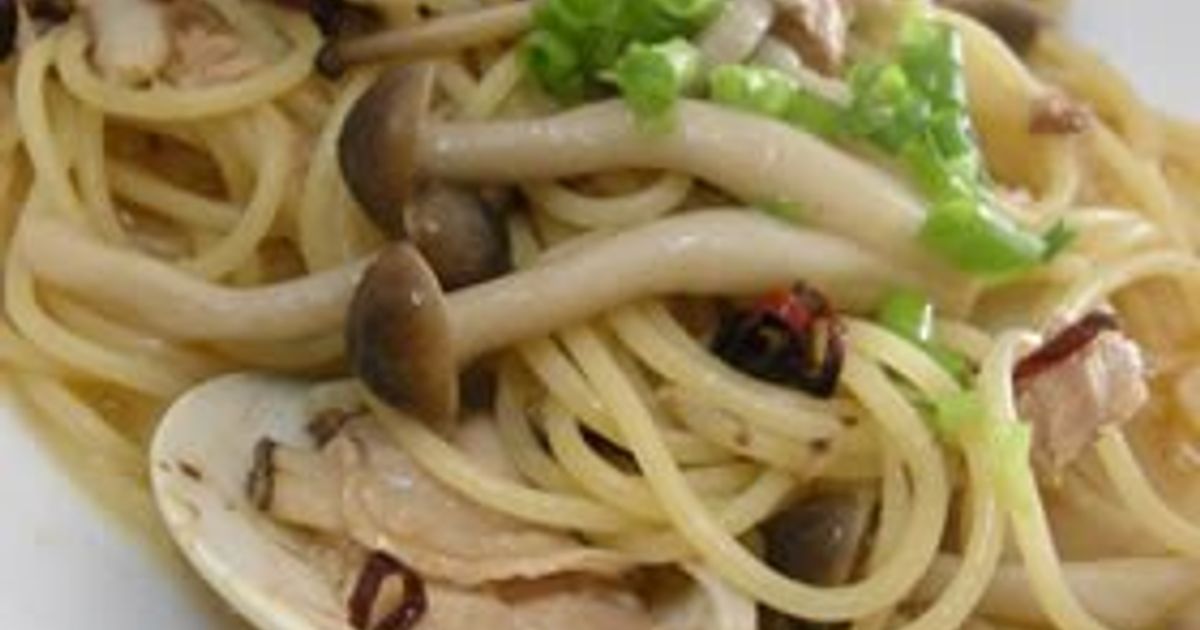 Hamaguri Clam Pasta Recipe By Cookpad.Japan